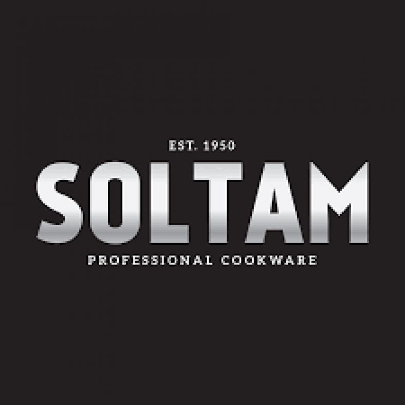 סט 3 חלקים - מחבת גריל 28 ס''מ, מלקחיים ומטחנה חשמלית Soltam - אתר AliBuy