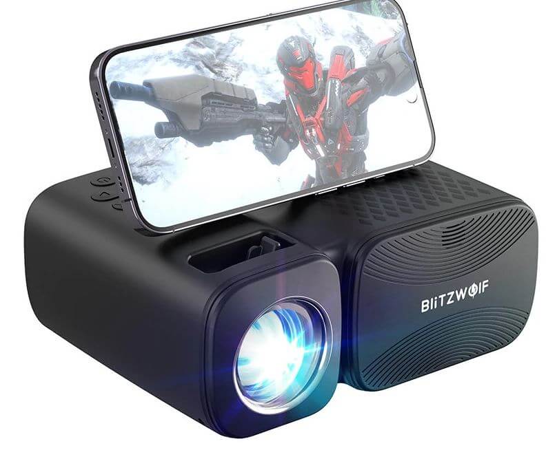 מקרן BlitzWolf BW-V3 Mini - קופון בלעדי לאתר AliBuy במחיר הכי טוב ברשת