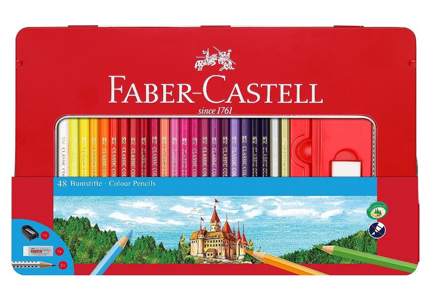 סט 36 עפרונות צבעוניים Faber-Castell פאבר קאסטל - אתר AliBuy