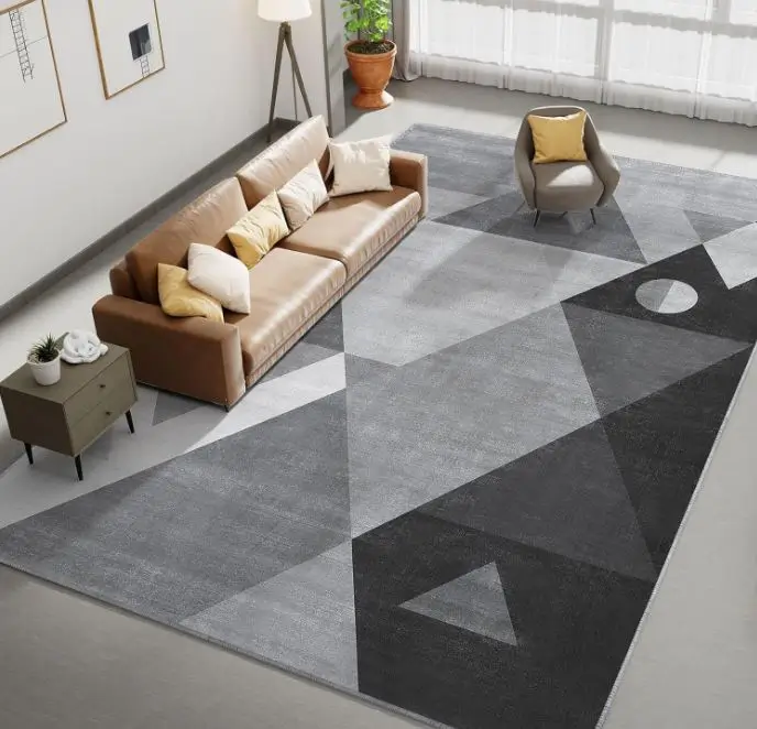 שטיח מודרני בעיצוב גיאומטרי חדשני מבית HOMFINE בגודל 152×213 ס”מ - AliBuy