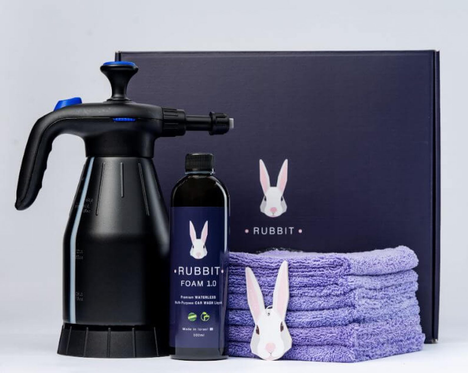 Rubbit ערכת ניקוי לרכב - ראביט - קופון בלעדי לאתר AliBuy לזמן מוגבל